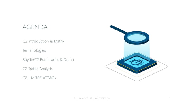 C&C Framework- Ayan Saha.pptx | Information and Network Security | Computing