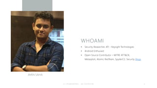 C&C Framework- Ayan Saha.pptx | Information and Network Security | Computing