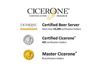 Who are the Certified Cicerones? | PPSX