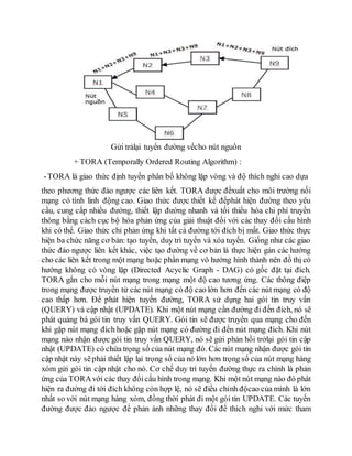 Các giao thức định tuyến trong mạng AD-HOC | DOCX