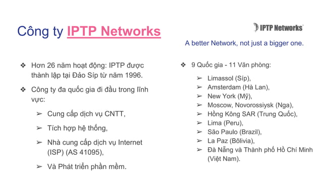 Các giải pháp dịch vụ truyền tải - IPTP networks.pptx