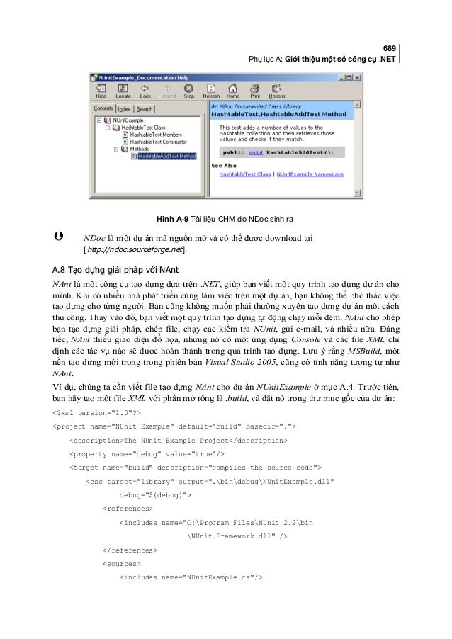 Các giải pháp lập trình c#