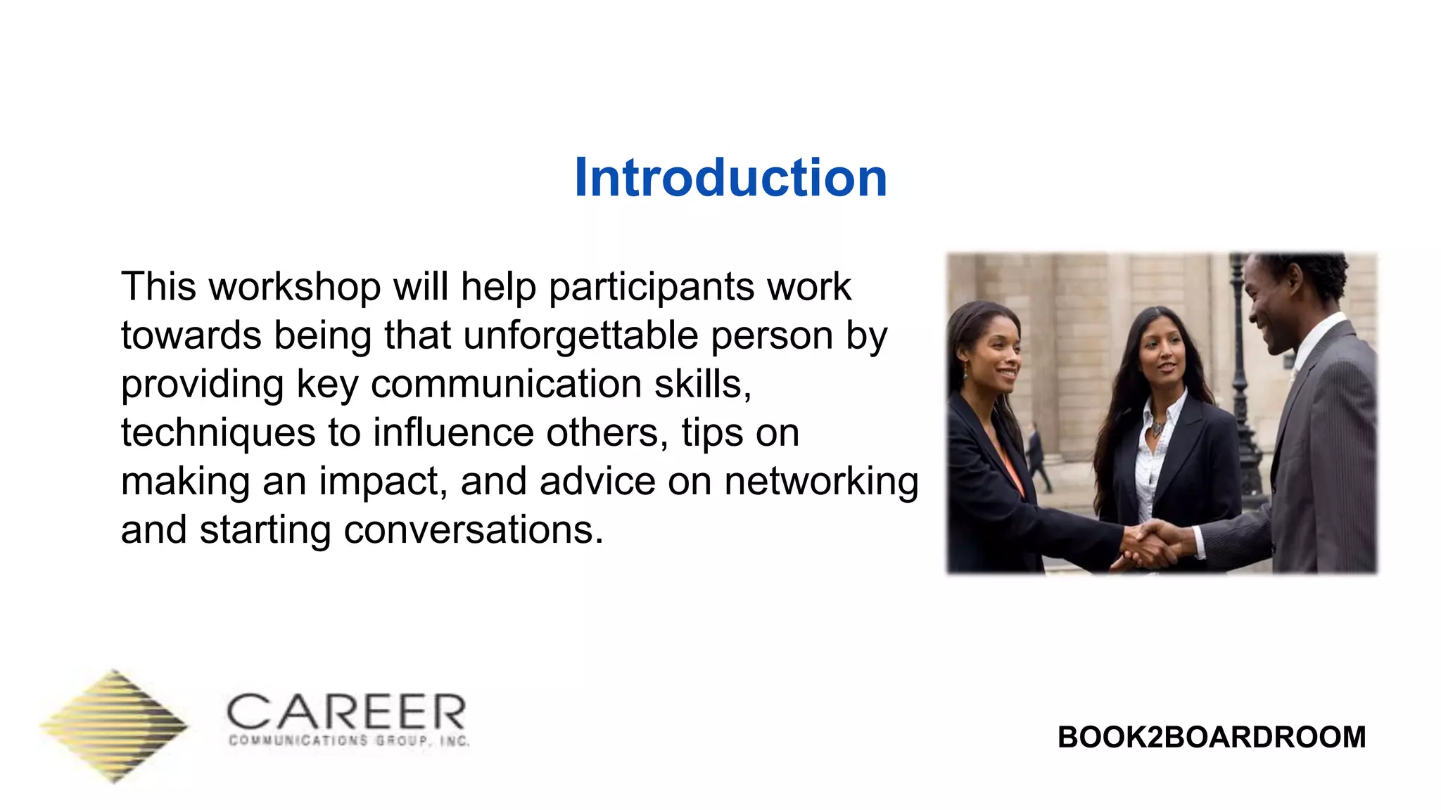Interpersonal Skills: Creating and Building Powerful Connections | PPT