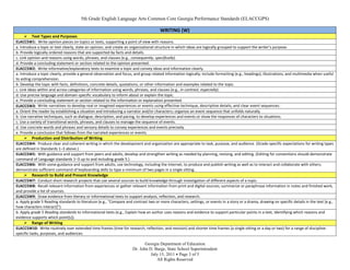 Gr. 5 Standards | PDF