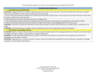 Gr. 5 Standards | PDF