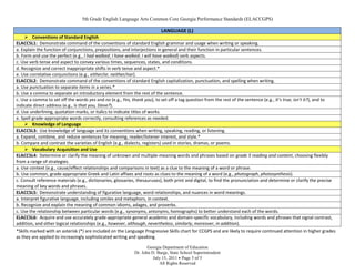 Gr. 5 Standards | PDF