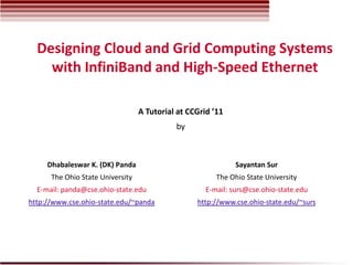 Designing Cloud and Grid Computing Systems with InfiniBand and High ...