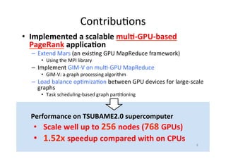 A Scalable Implementation of a MapReduce-based Graph Processing Algorithm for Large-scale ...