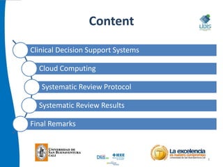 Architectural approaches for implementing Clinical Decision Support Systems in Cloud: A ...