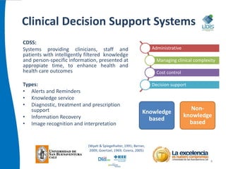 Architectural approaches for implementing Clinical Decision Support Systems in Cloud: A ...