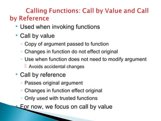 functions | PPT