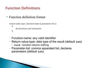 functions | PPT