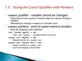 pointers | PPT