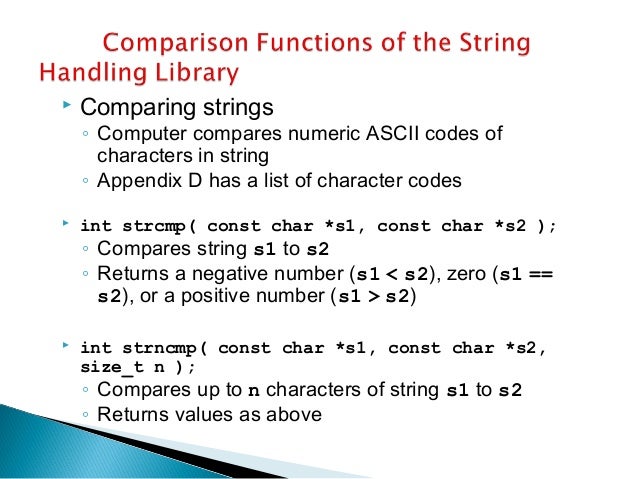 strings