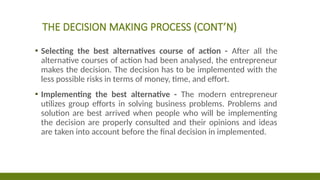 Chapter 2 ECONOMIC DEVELOPMENT OF ENTREPRENEURSHIP AND ITS COMPETENCE ...