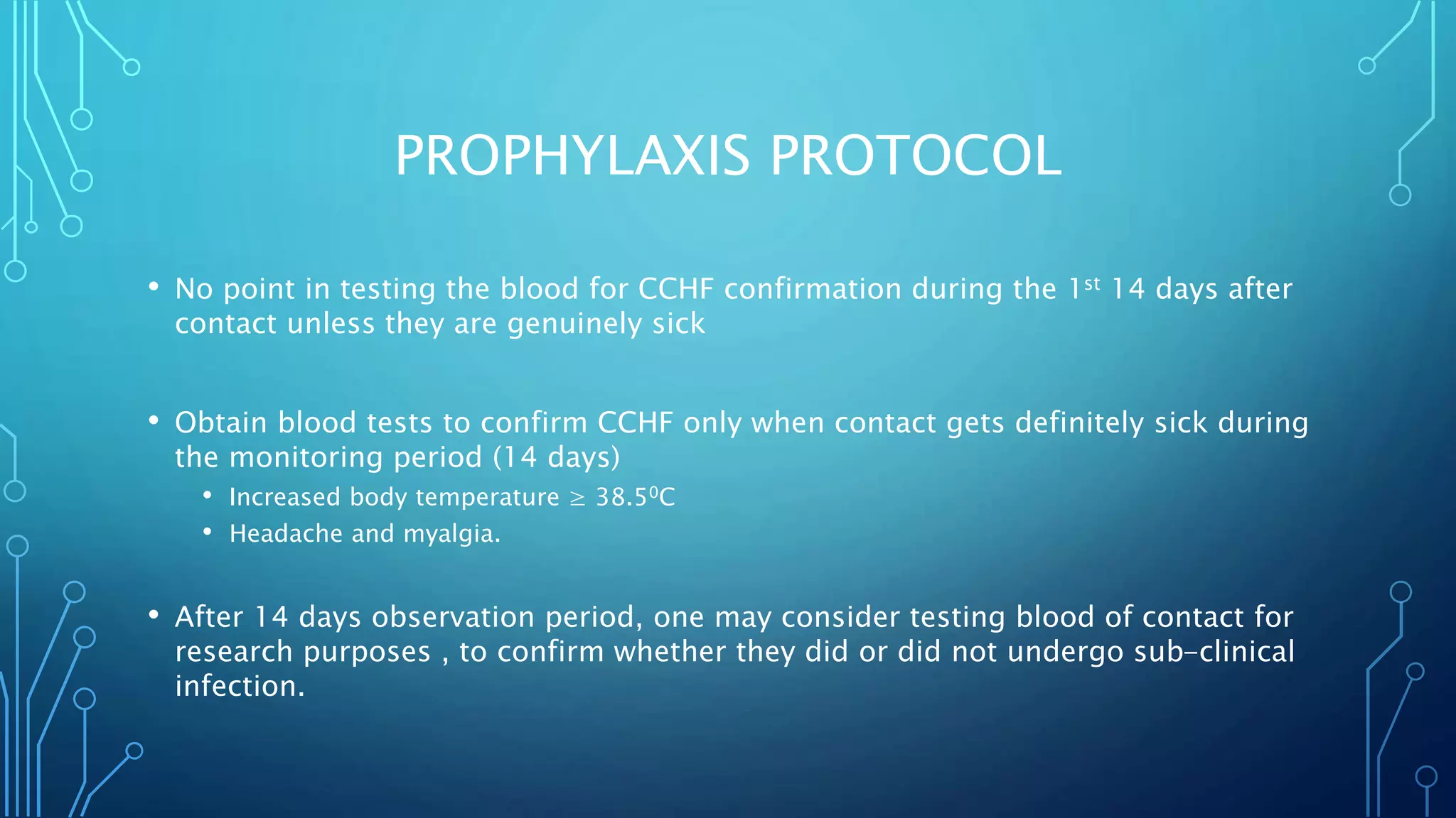 Crimean-Congo Hemorrhagic Fever (CCHF) | PPTX