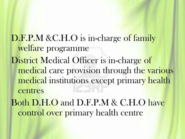 Central council for health an family welfare | PPTX