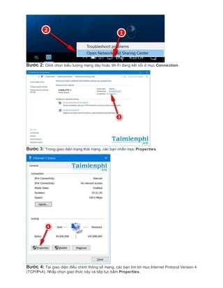 Cách đổi dns khi mạng chậm | PDF