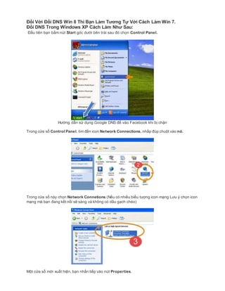 Cách đổi dns khi mạng chậm | PDF
