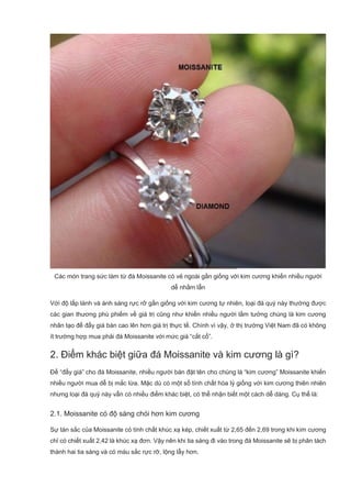Cách Kiểm Tra Kim Cương Moissanite | PDF