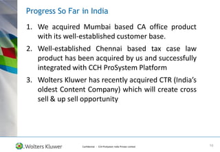 CCH Practice / Workflow Management with Comprehenssive Audit, ROC ...