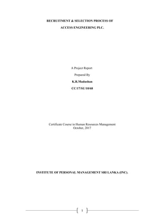 CCHRM Access Engineering 2017 | PDF