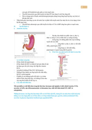 CƠ CHẾ SINH LÝ TIÊU HÓA | PDF