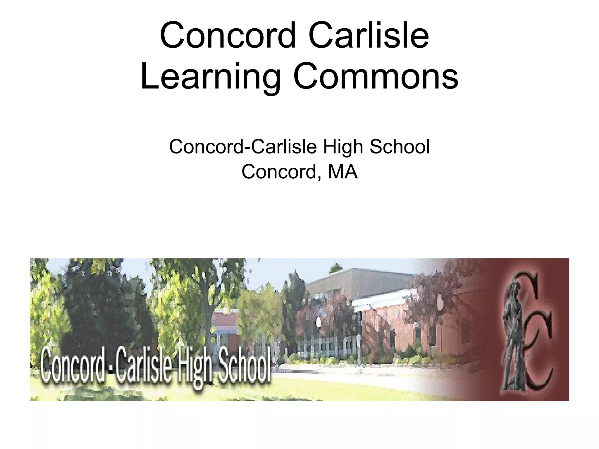 Cchs Learning Commons | PPT