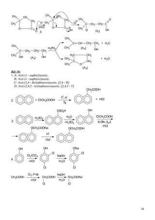Cơ chế, tổng hợp hóa hữu cơ | DOC
