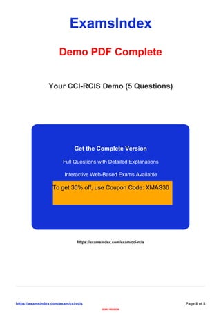 CCI-RCIS: Registered Cardiovascular Invasive Specialist Exam Guide | PDF