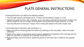 Cci1 lec 3 drawing and plates 1 to 6 | PPTX