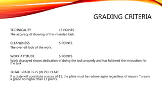 Cci1 lec 3 drawing and plates 1 to 6 | PPTX