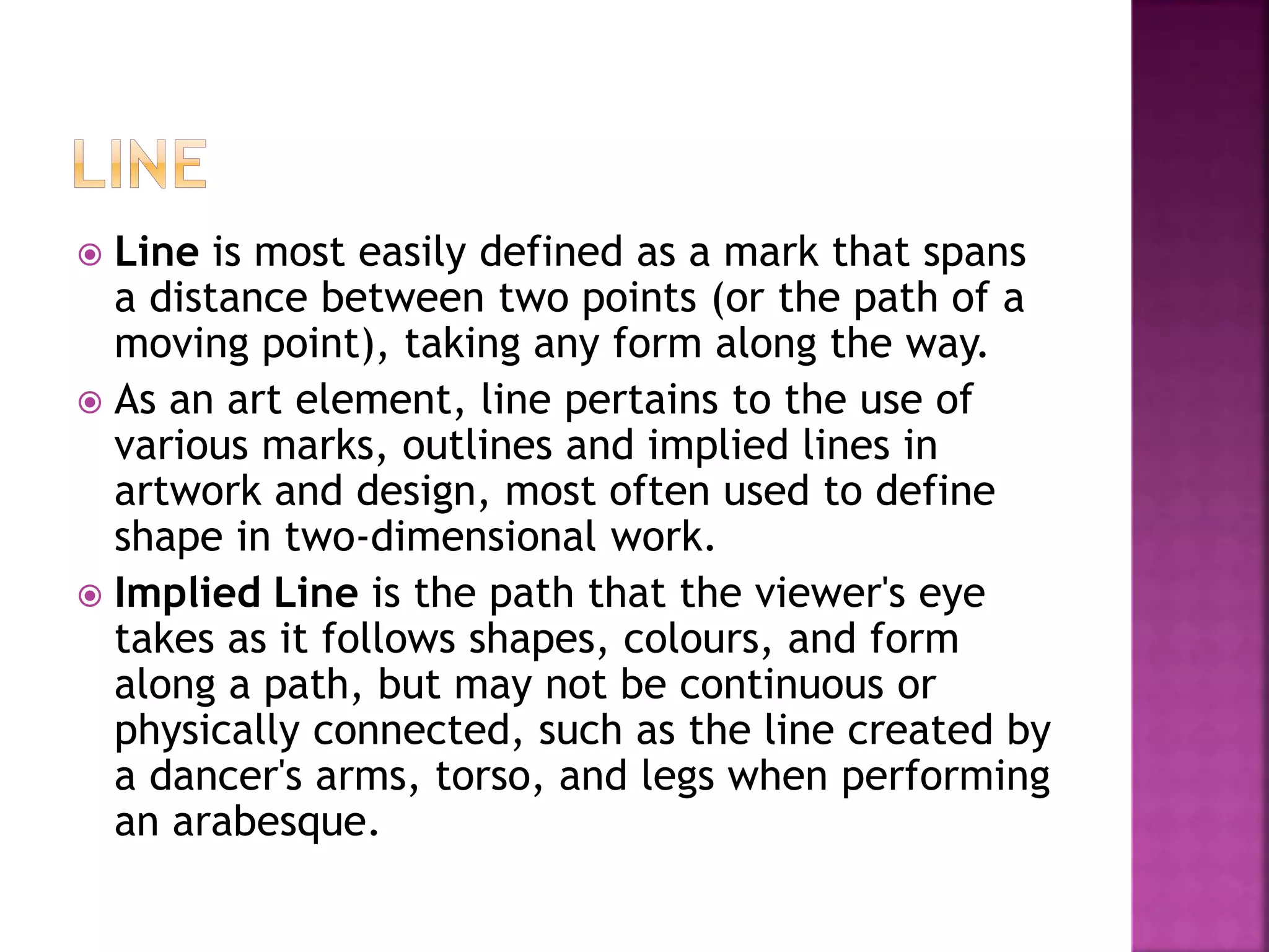 Cci1 lec 7 definition of design its elements and principle | PPTX ...