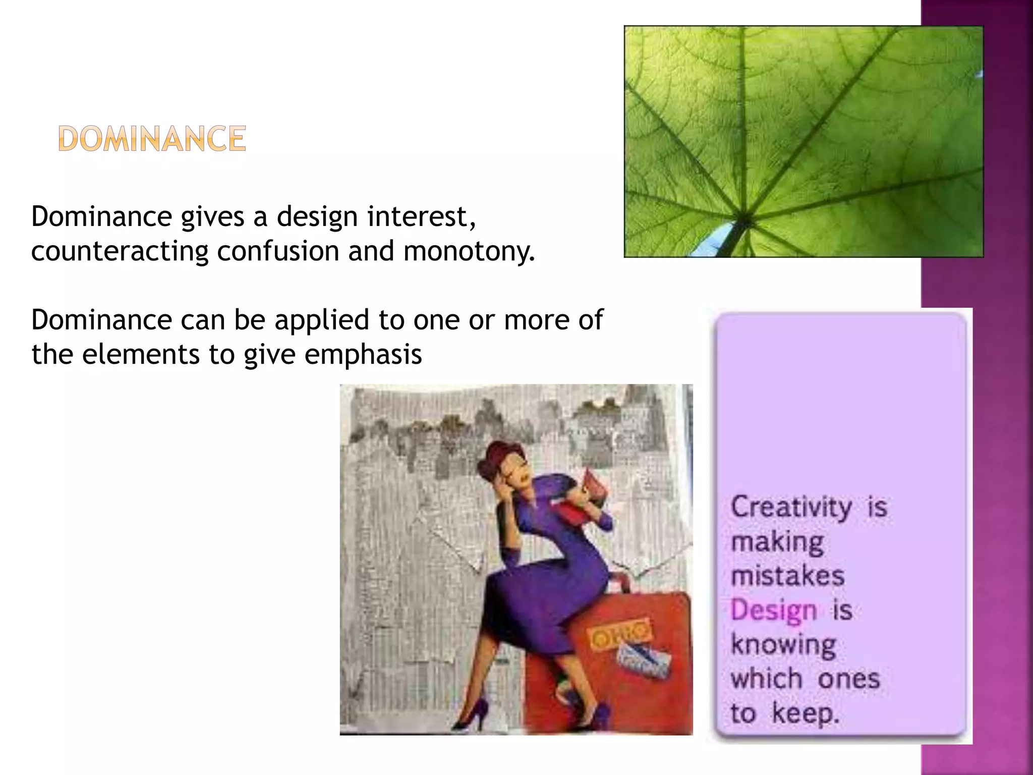 Cci1 lec 7 definition of design its elements and principle | PPTX ...