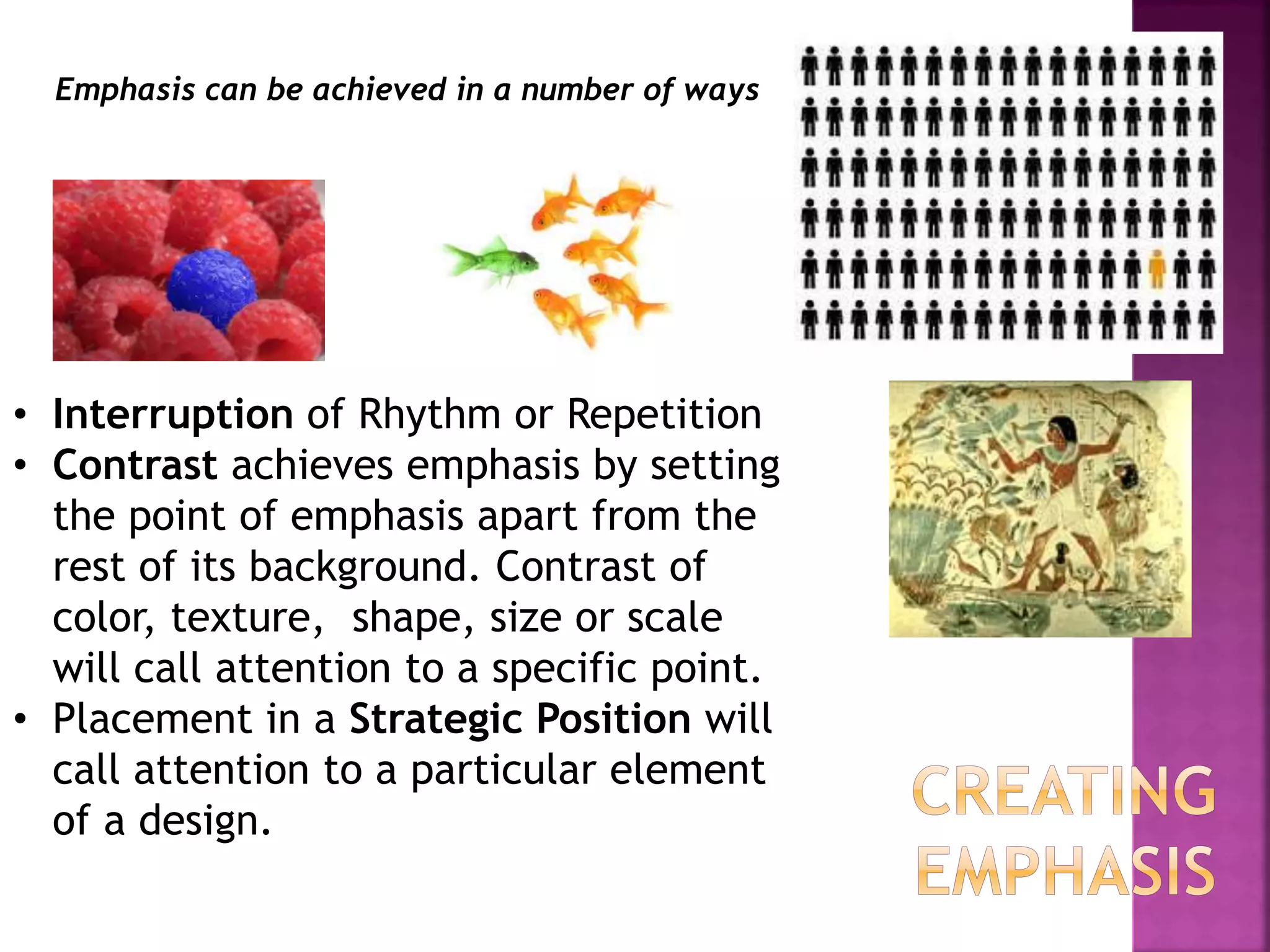 Cci1 lec 7 definition of design its elements and principle | PPTX ...