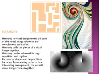 Cci1 lec 7 definition of design its elements and principle | PPTX