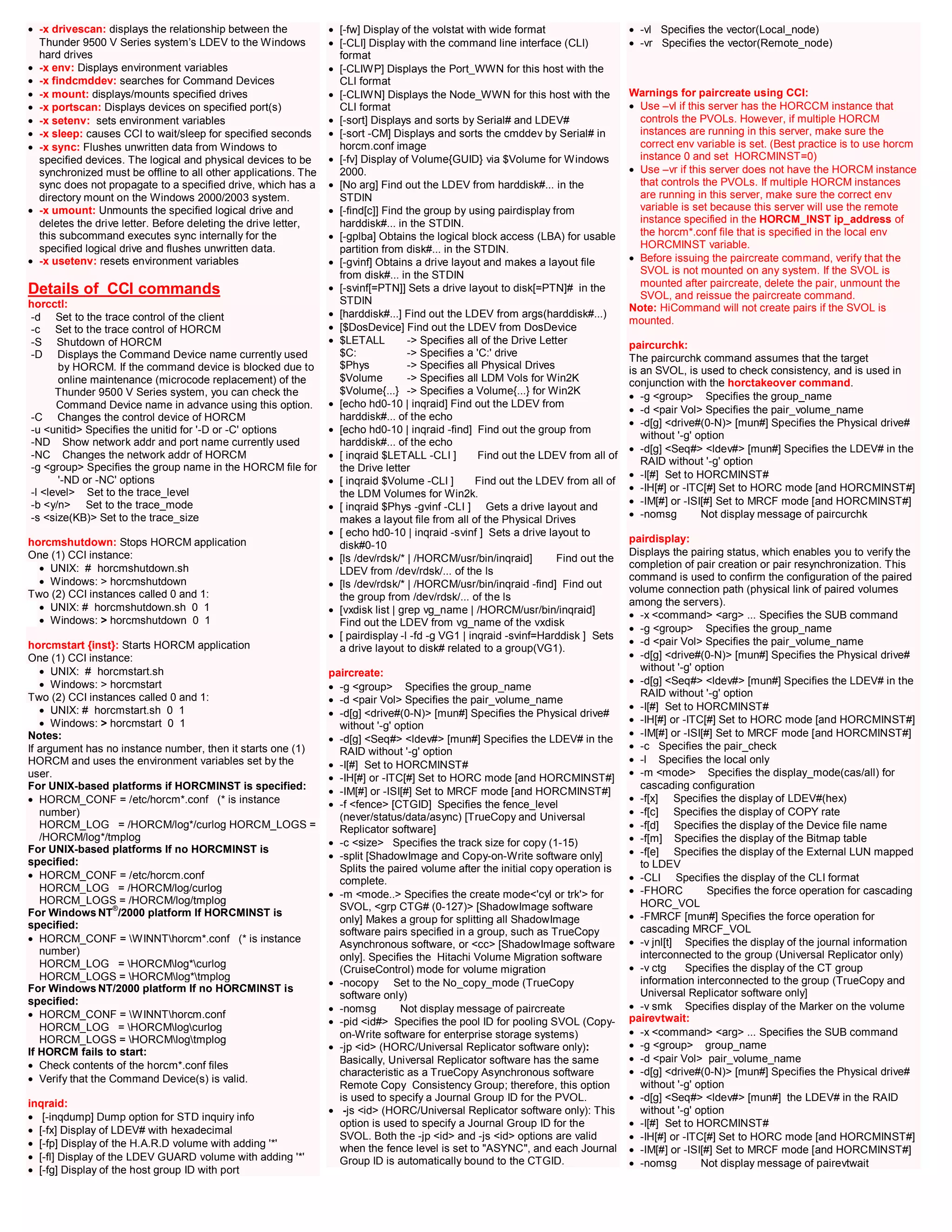 Cci cheat sheet_v107 | PDF