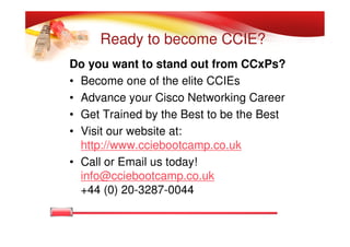 CCIE Bootcamp Training Courses | PPT