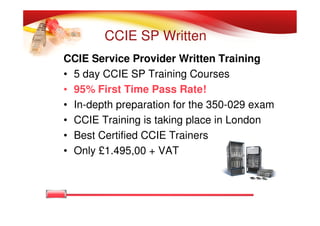 CCIE Bootcamp Training Courses | PPT