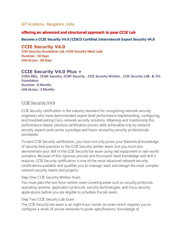Ccie secuirty