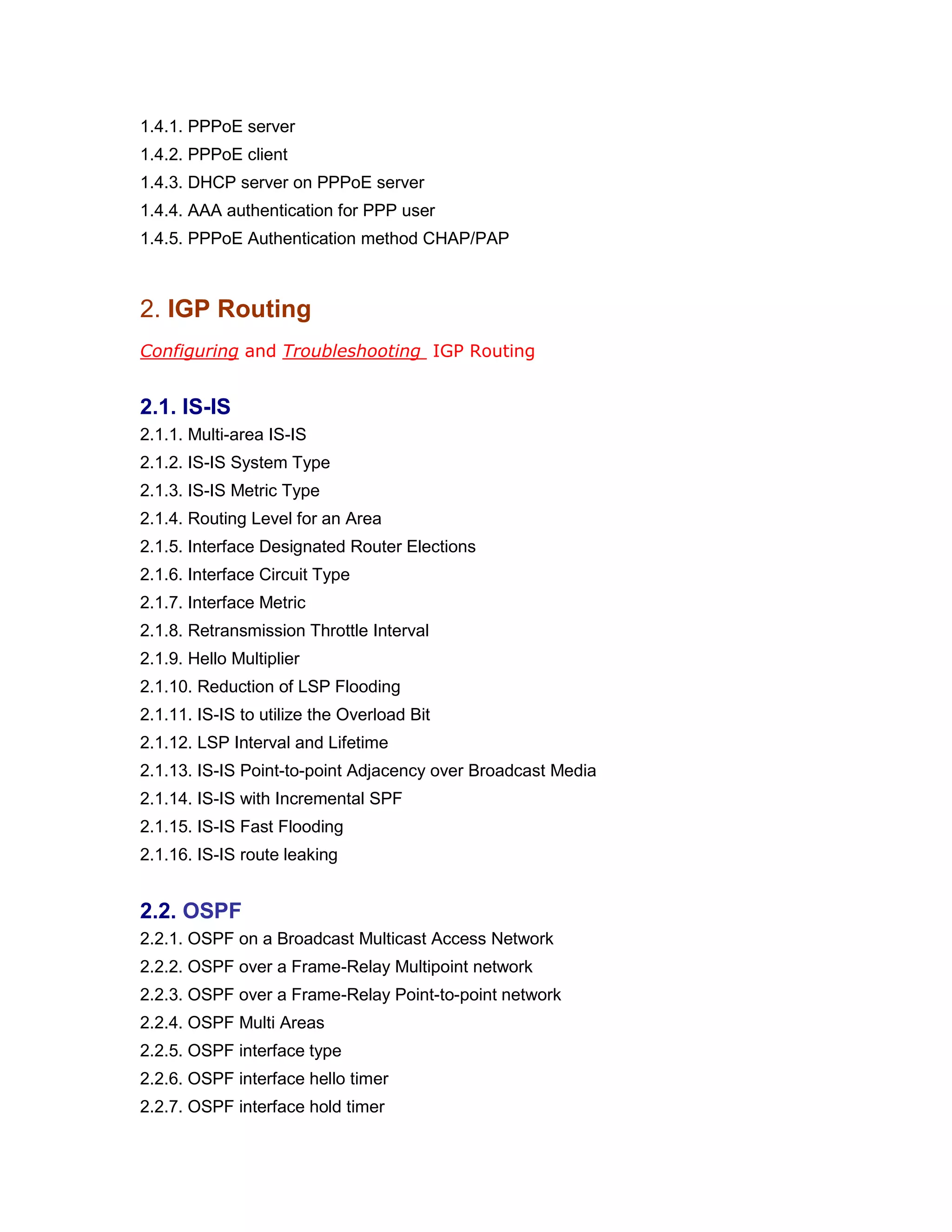 Ccie service provider preparation guide | PDF | Computer Networking | Computing