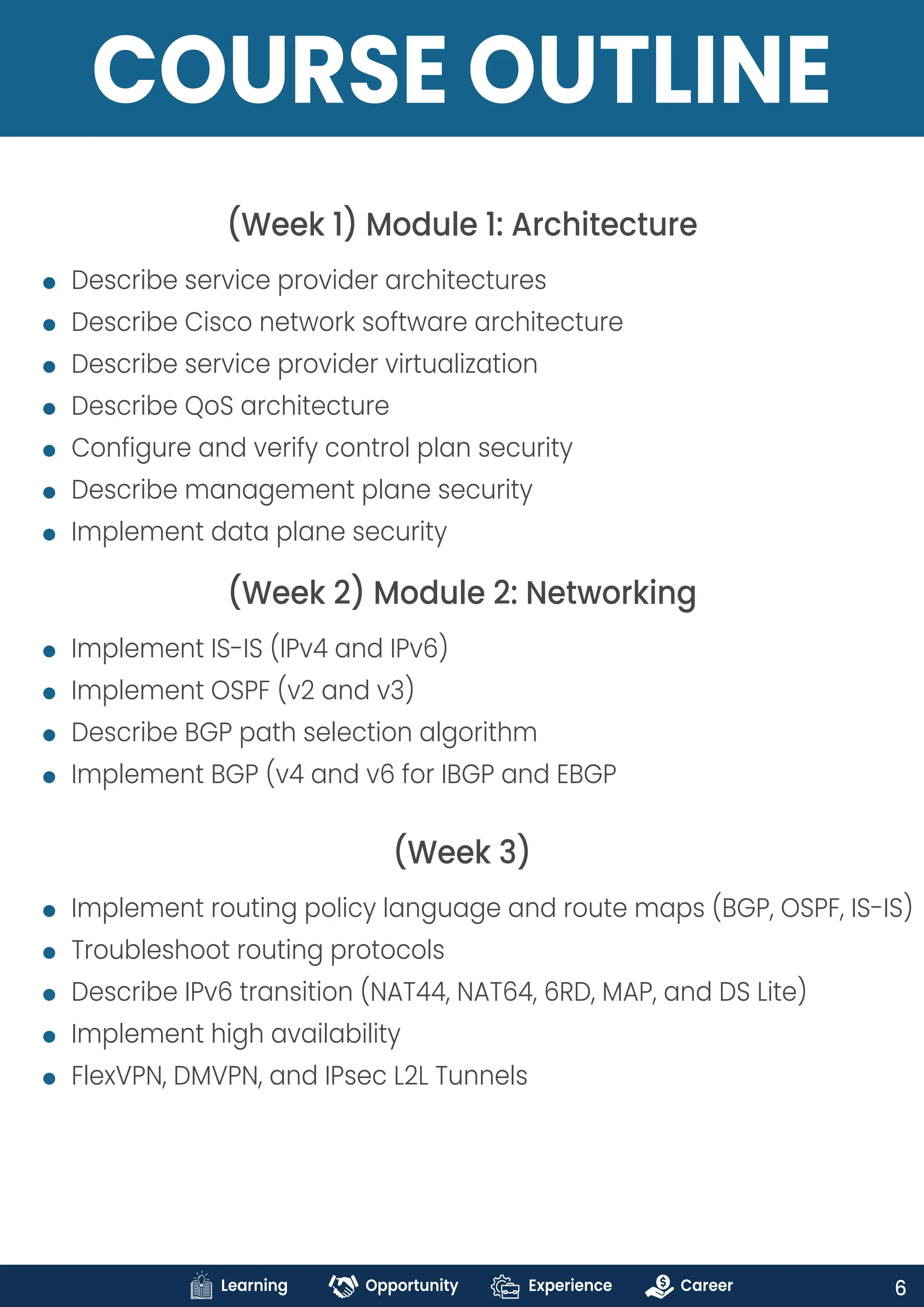 "CCIE Service Provider: Blueprint for Excellence" | PDF