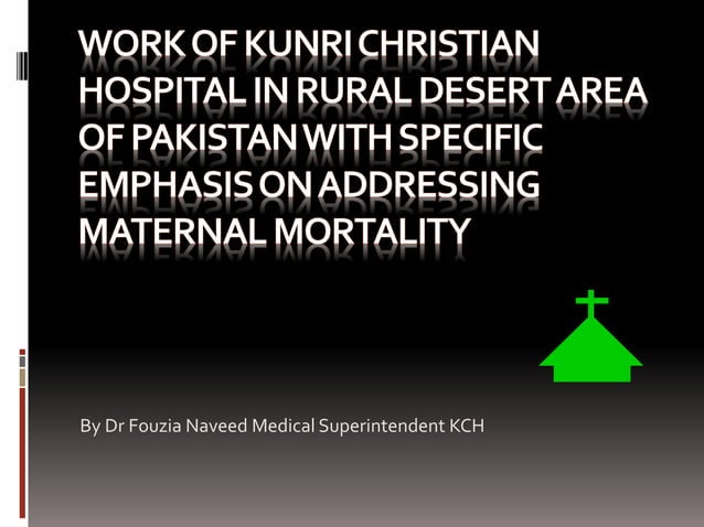 CCIH 2015 Fouzia Naveed Breakout 3C | PPT