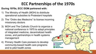 Five Decades of Evolving ECC and SANRU Partnership in DR Congo | PDF
