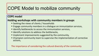 Involving Community Committees to Increase Immunization | PDF