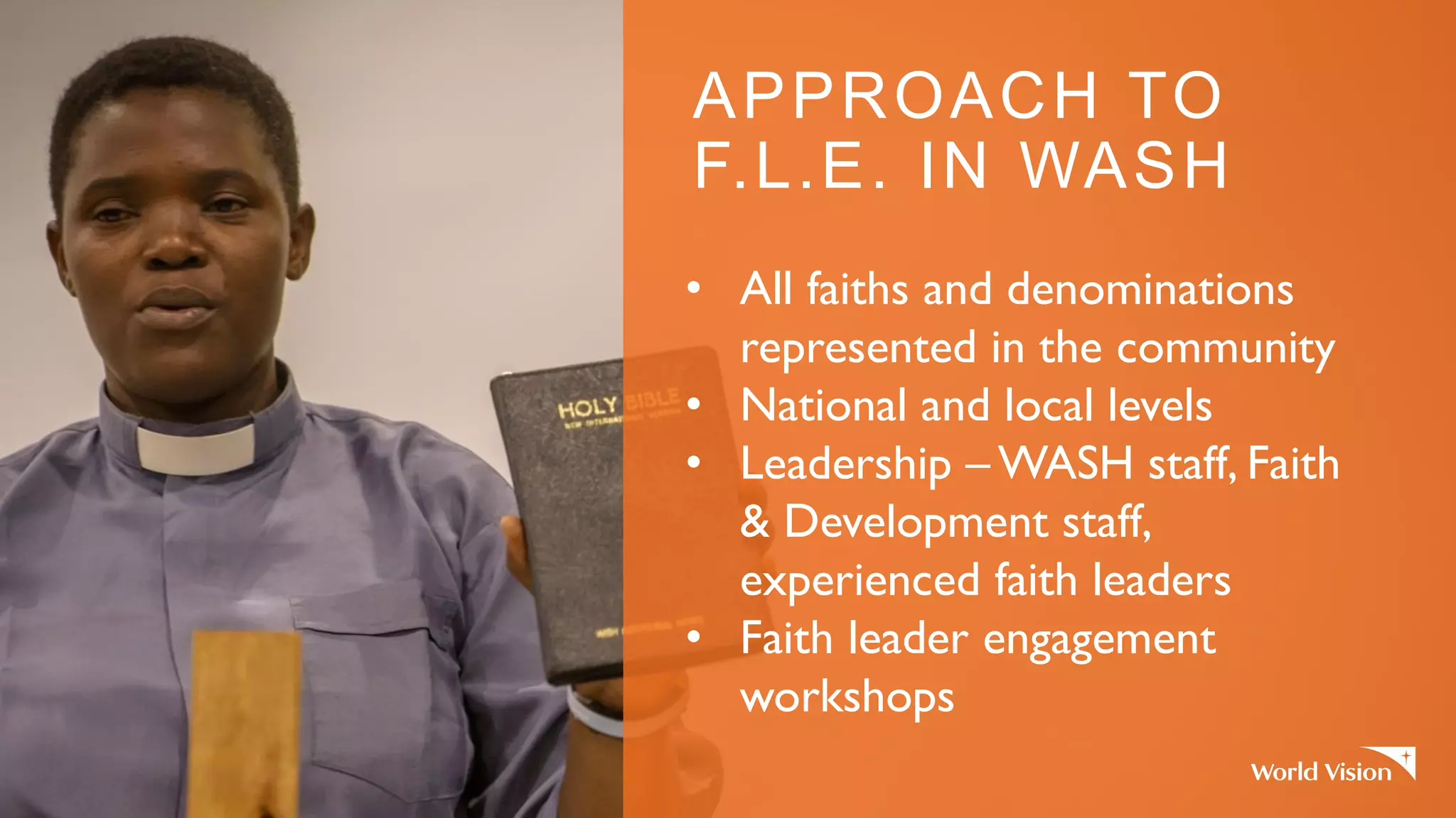 Engaging Faith Leaders in Hygiene Behavior | PDF