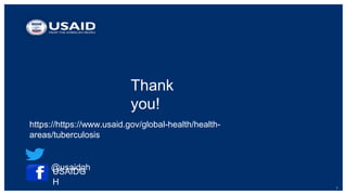 Ccih2019 usaid-tb | PPT