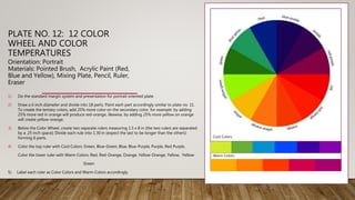 Cci lec 5 color and painting techniques midterm plates | PPT
