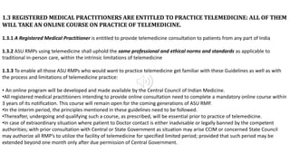 TELEMEDICINE CERTIFICATION | PPT