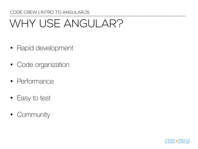 Introduction to AngularJS | PDF